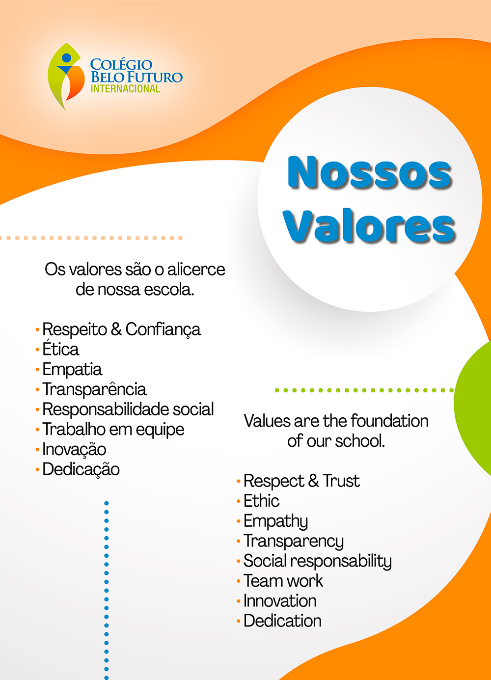 Missão, Visão e Valores – Colégio Belo Futuro Internacional Missão, Visão e Valores – Colégio Belo Futuro Internacional